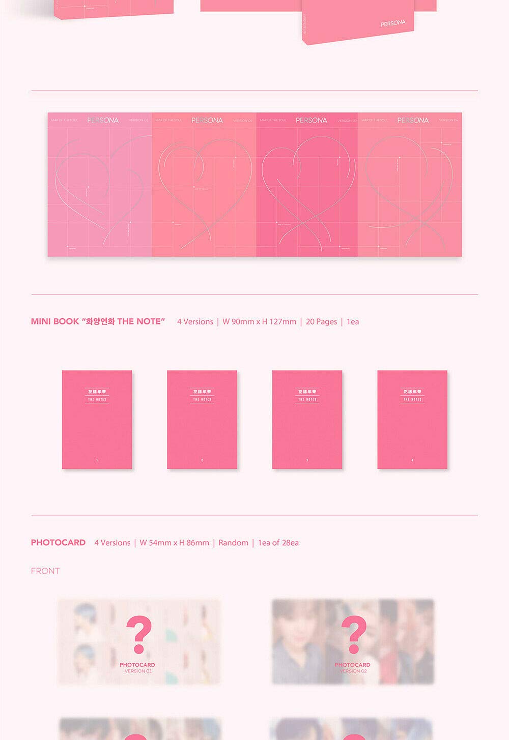 BTS - Map of the Soul: Persona (CD)
