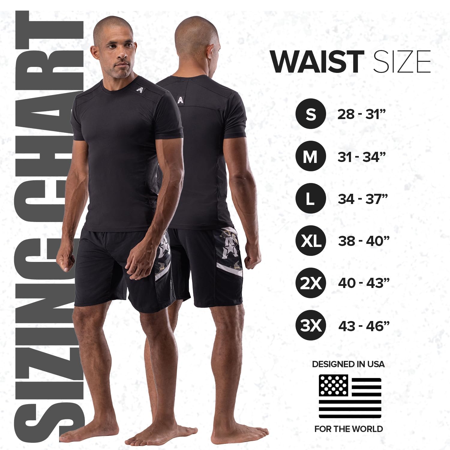 Anthem Athletics Hyperflex 9 in Men's Workout Shorts - Zipper Pocket Short for Running, Athletic & Gym Training - Black & American Flag G2 - Medium