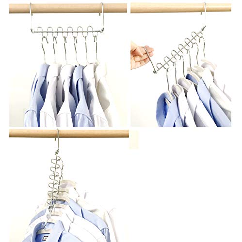 Hanger Space Saving Hangers Closet Organizer Tank Top Cami Pajamas Strappy Dress Suit (Pack of 4)