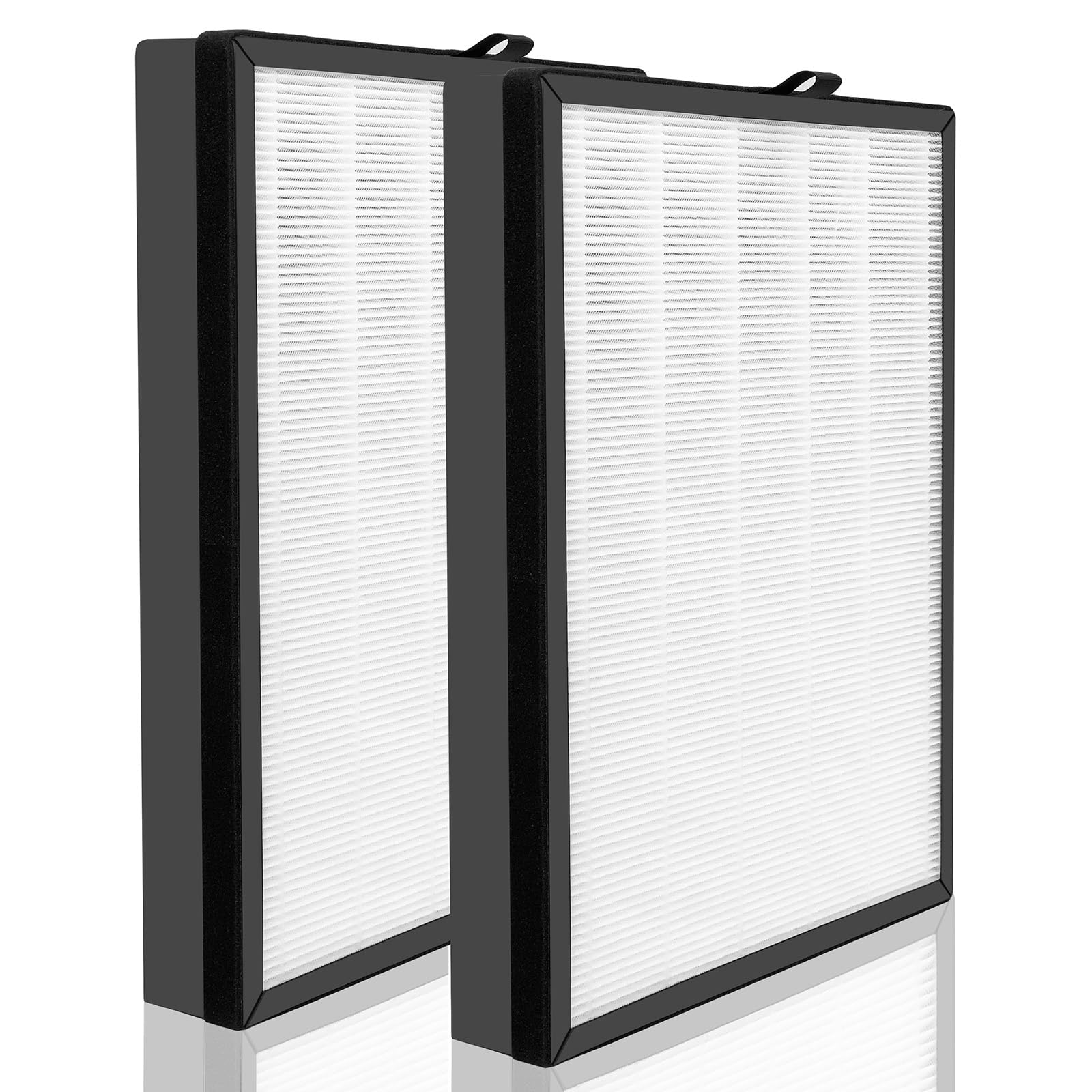2-Pack Replacement HEPA 14 Filter Compatible For Puroair 400 Air Purifier, H14, 4-Stage Filtration Activated carbon