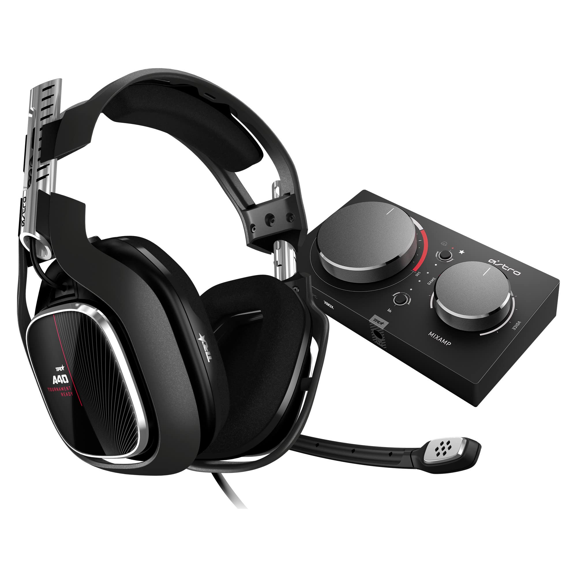 Astro Gaming A40 TR Headset and MixAmp Pro TR for Xbox One and PC (Refreshed Version) with USB-C Hub Bundle (2 Items)