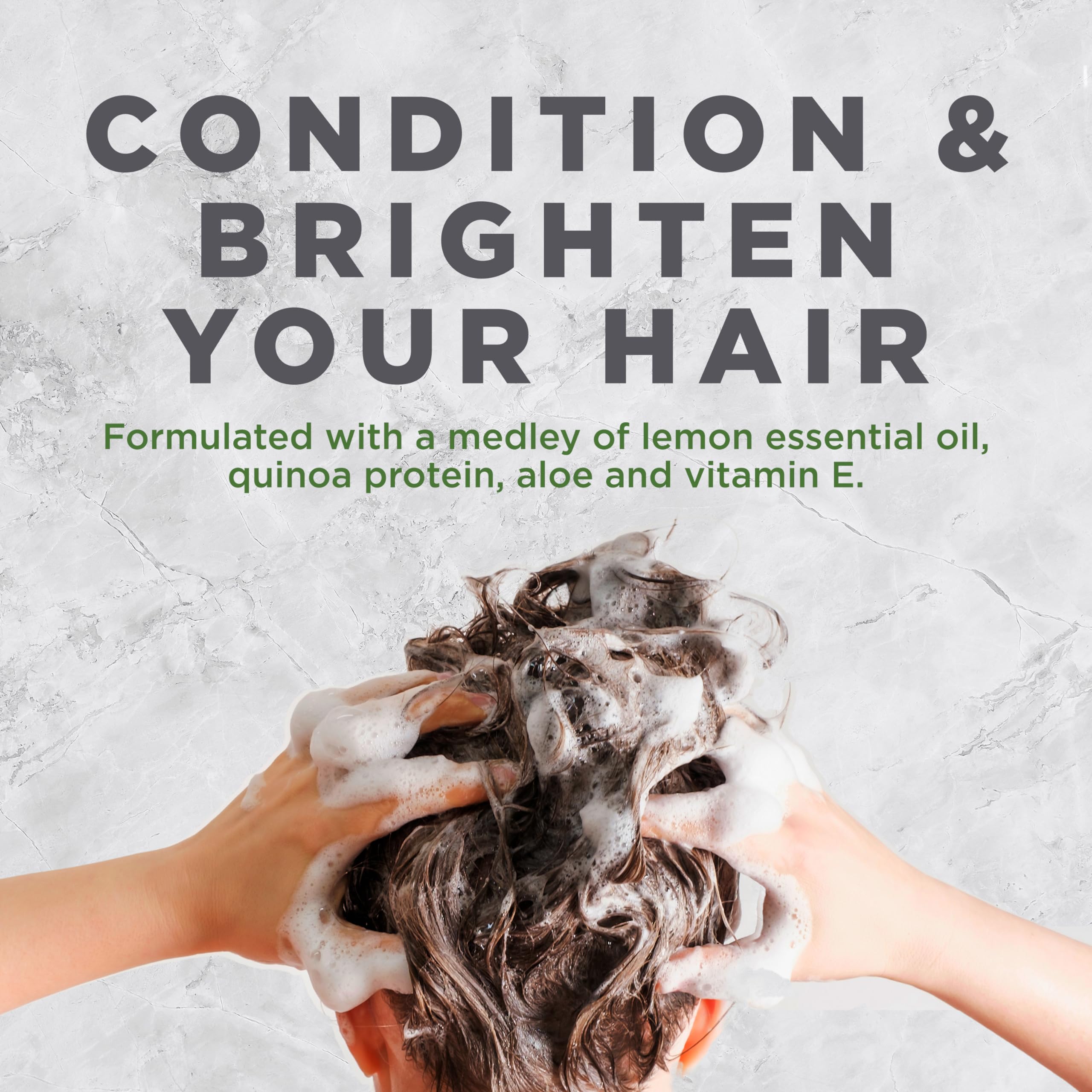 Avalon Organics Clarifying Lemon Conditioner, Removes Buildup to Restore Brightness and Shine, 11 Fluid Ounces