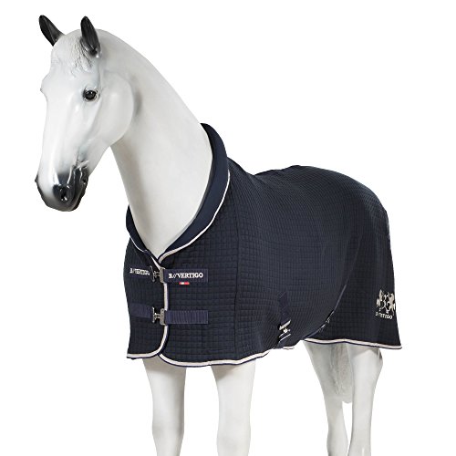 B Vertigo Theo Thermo Blanket Dark Navy 69"