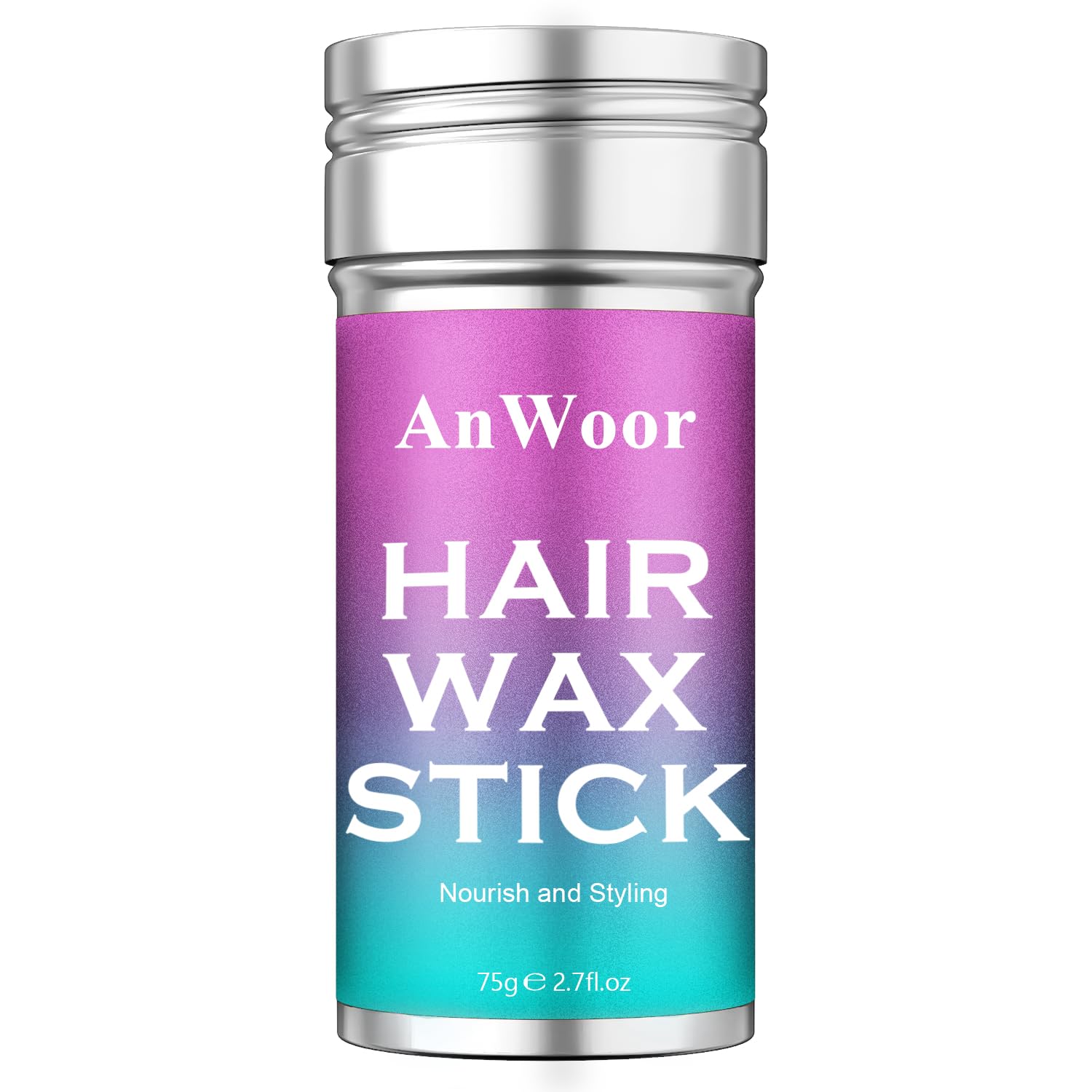 AnWoor Hair Wax Stick for Flyaways Hair Accessories for Women Girls Hair Bun Maker for Kids Baby Hair Gel Stick Kids Hair Products Slick Stick Girls Hair Accessories Hair Smoothing Stick