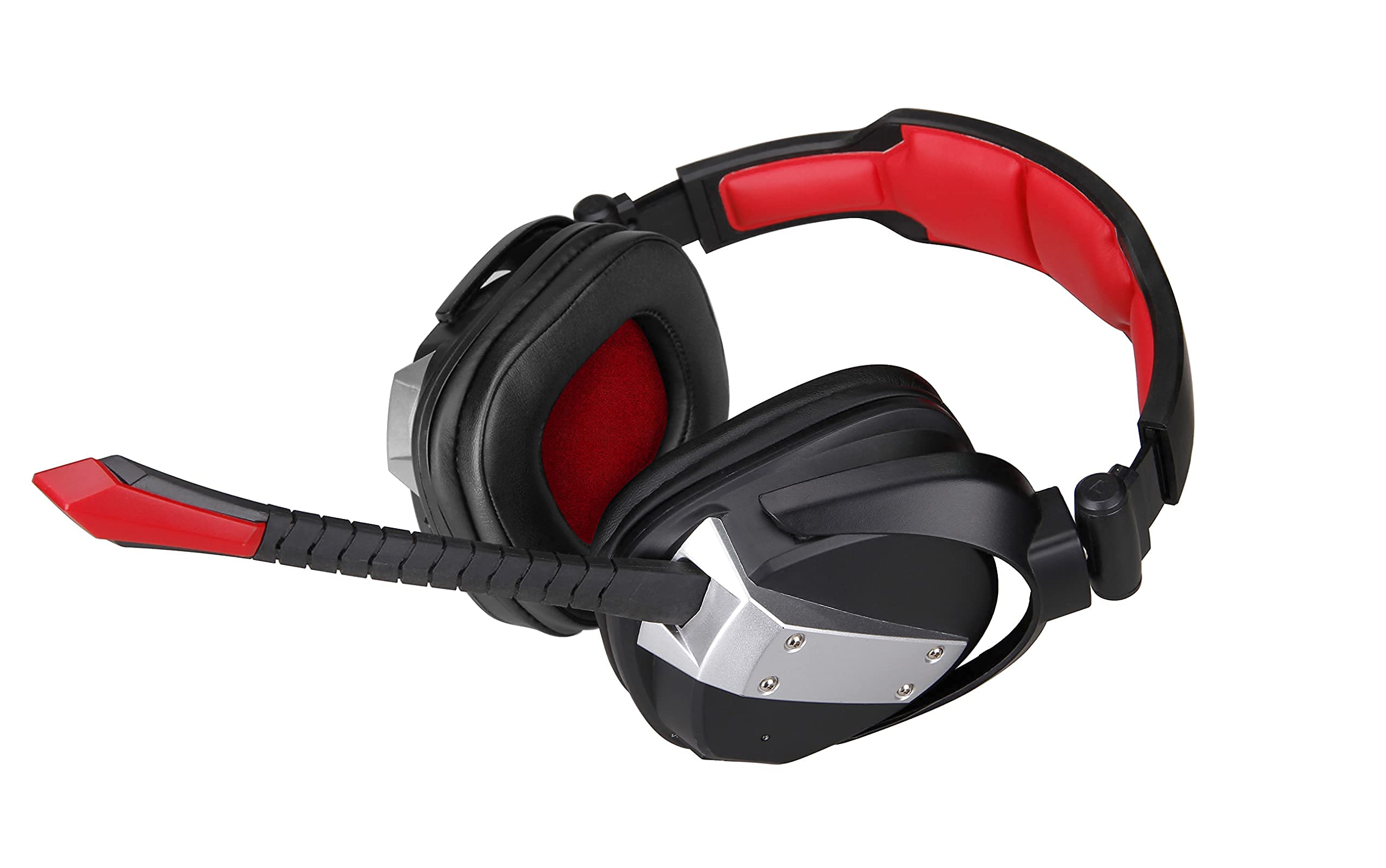 2.4G Wireless Gaming Headset Low Latency Foldable 7.1 Surround for PC Laptop Switch NS PS5 PS4 Not suitable for Xbox One Xbox Series X Games Detachable Noise Cancelling Microphone Memory Foam Earmuffs
