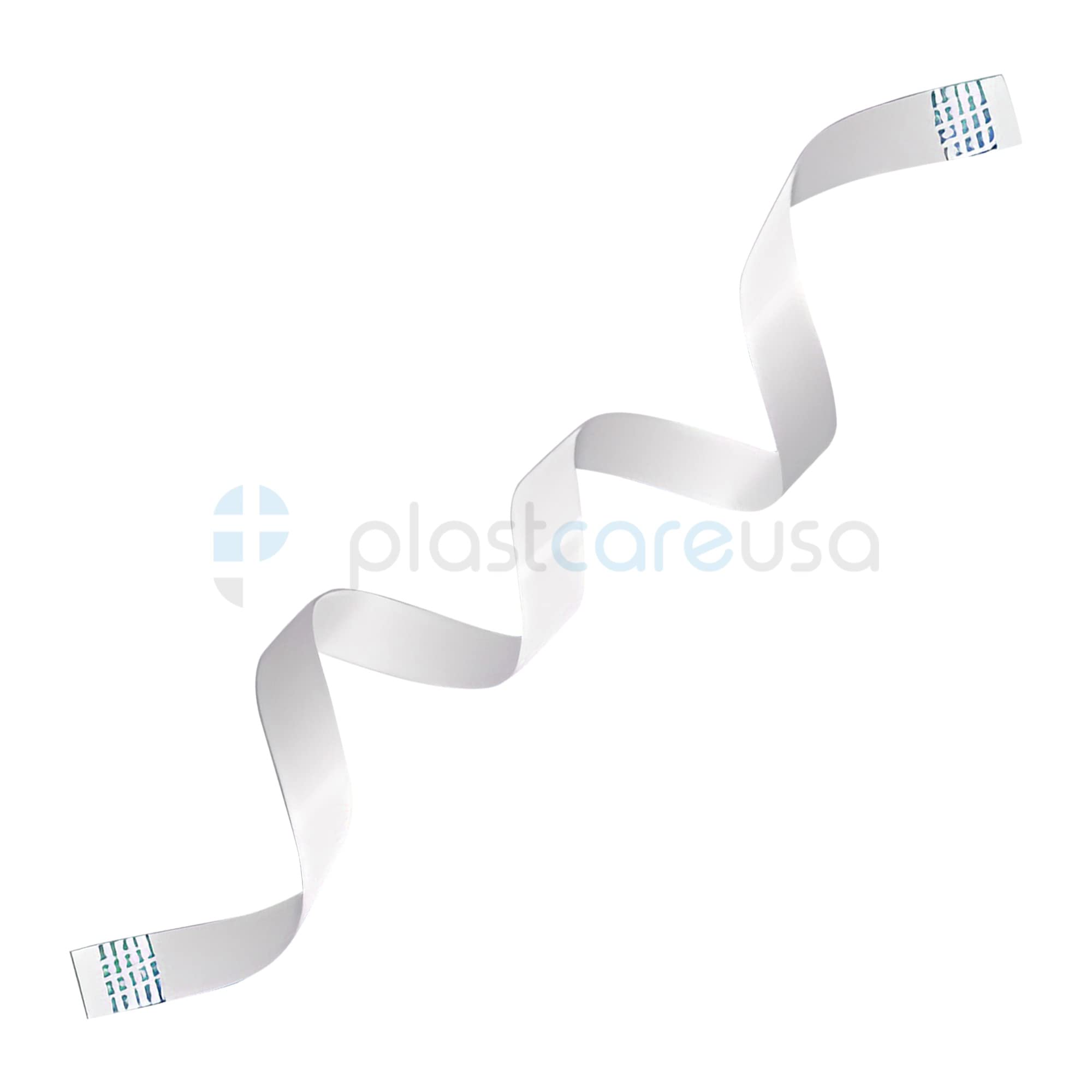 250 Disposable Bib Holders - Light Flexible Neck Holder Straps for Dental Bib, Drapes, Covers - Paper Napkin Holder with Easy-to-Peel Self-Adhesive Ends - Adjustable Size, White