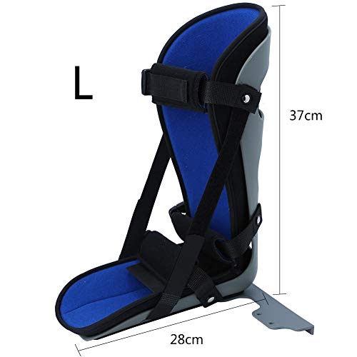 Ankle Brace Splints, Foot Splint Orthotic Brace for Sleep Support Adjustable Dorsal Night Splint for Effective Relief from Plantar Fasciitis Pain, Heel, Arch Foot Pain (L)