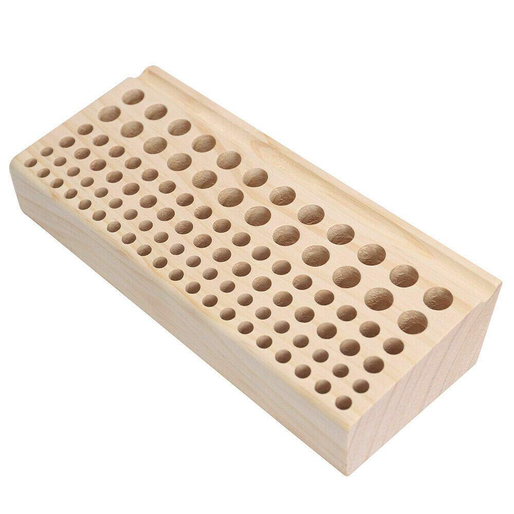 98 Leather Craft Tool Holder Wood Rack PunchHoles Rack Wooden Stamp Storage Holder Organizer Leather DIY Craft Wood Tool Professional Leather Punch Craft Tool Rack for Store Various Tools