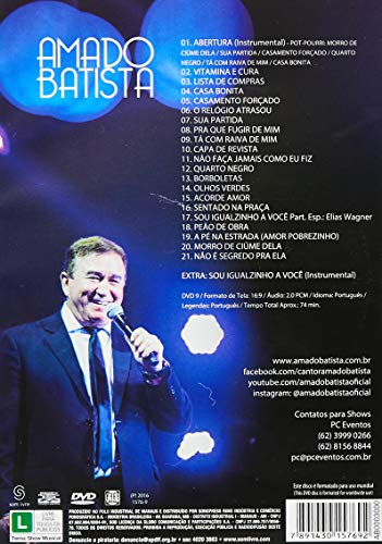 Amado Batista - 40 Anos - Ao Vivo Em Brasilia - Amado Batista