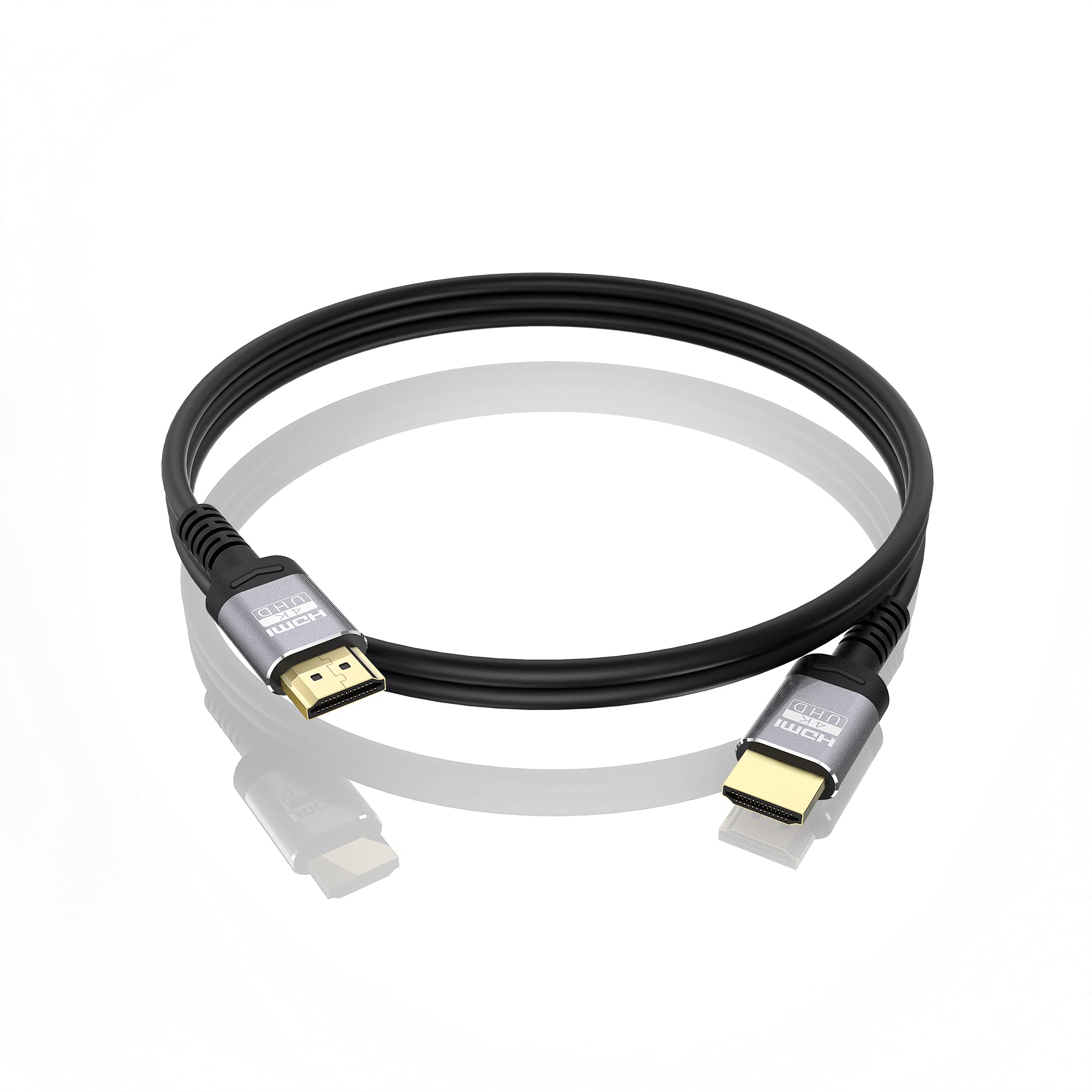 Soonsoonic 4K HDMI Cable 50Ft | High Speed HDMI 2.0 Cable 4K@60Hz 2K 1080P 3D ARC Ethernet HDMI Cord | for UHD TV Monitor Laptop Xbox PS4/PS5 ect (15m)
