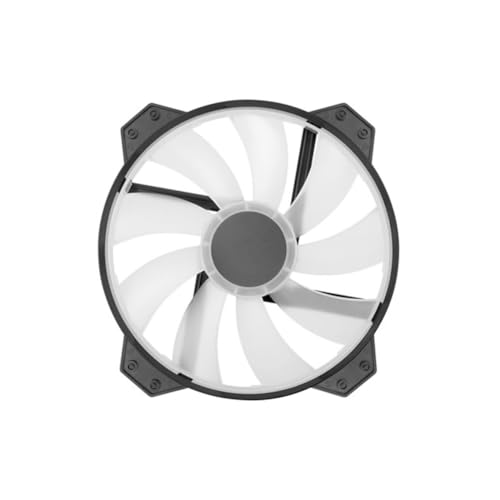Cooler Master MF200R RGB - Premium-Quality 200mm Hybrid Silent High Airflow In-Take Fan for Computer Case (R4-200R-08FC-R1)