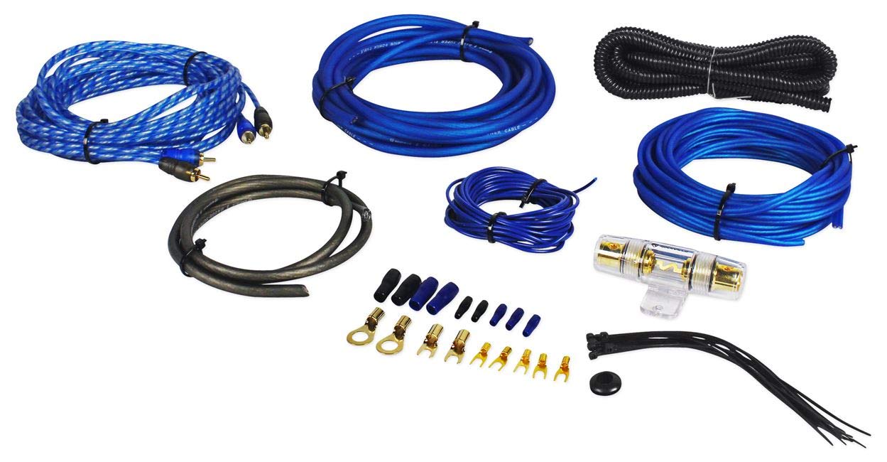 Alpine SWT-S10 1200w 10" Car Subwoofer in Bass Tube Enclosure+Amplifier+Amp Kit