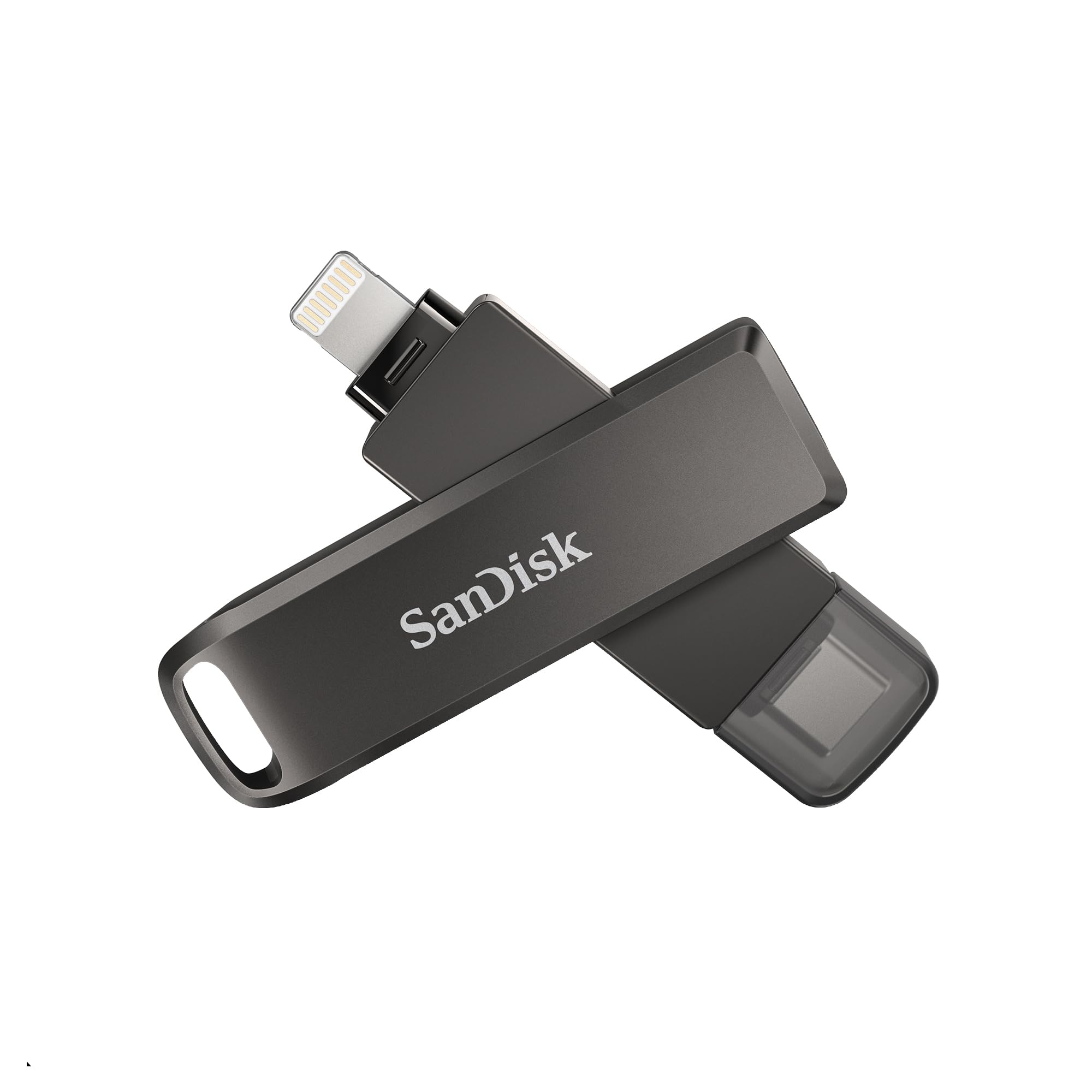 SanDisk 64GB iXpand Flash Drive Luxe - The 2-in-1 USB for iPhone, iPad, and Computer - Thumb Drive with Lightning and USB Type-C Connectors β SDIX70N-064G-GN6NN