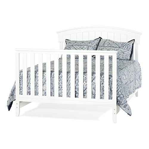 Child Craft Delaney 4-in-1 Convertible Crib, Matte White