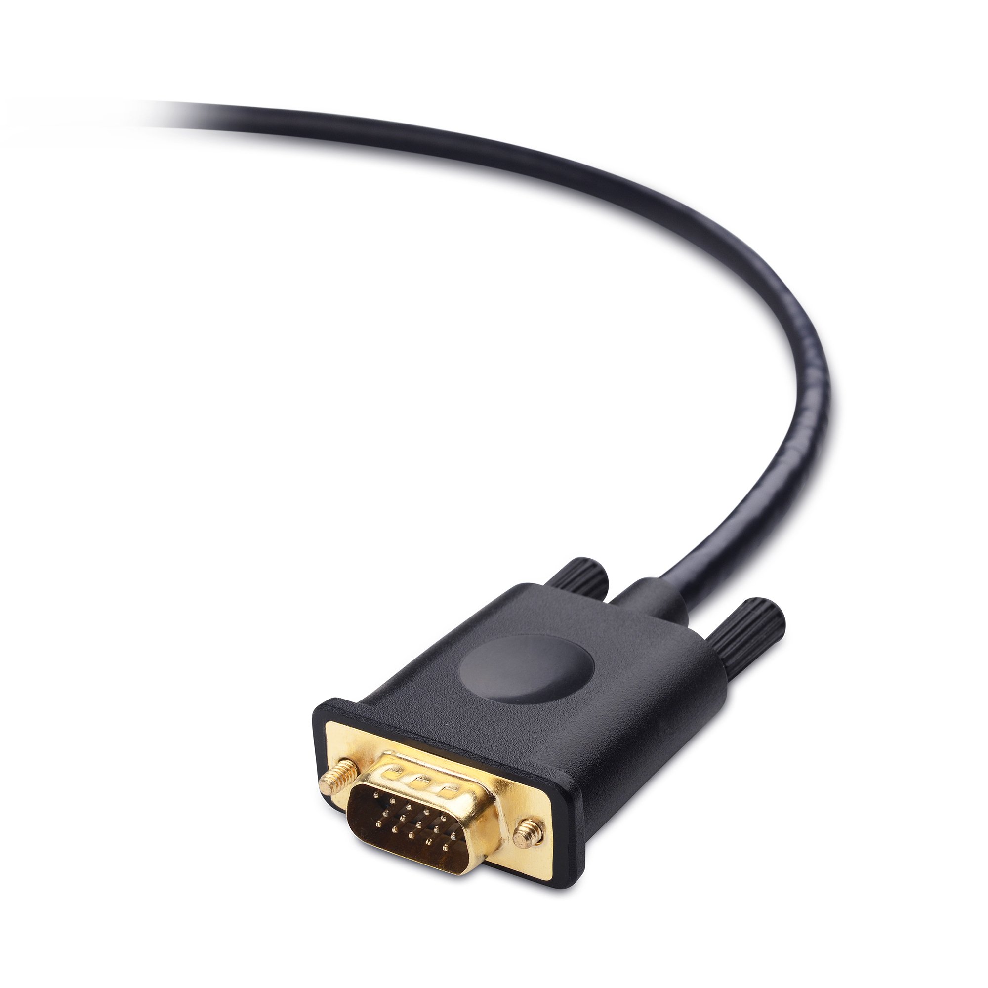 Cable Matters USB C to VGA Cable (USB-C to VGA Cable) 6 ft - Thunderbolt 4 / USB4 / Thunderbolt 3 Port Compatible with MacBook Pro, Dell XPS 13, 15, HP Spectre x360, Surface Pro, Yoga 910 and More