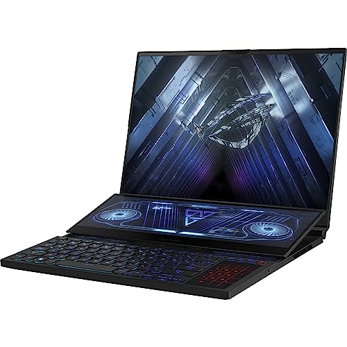 ASUS ROG Zephyrus Duo 16 Gaming & Entertainment Laptop (AMD Ryzen 7 6800H 8-Core, 32GB DDR5 4800MHz RAM, 2TB PCIe SSD, GeForce RTX 3060, 16.0" 165Hz Touch Win 11 Pro) with G5 Essential Dock