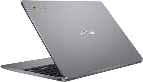 ASUS 11.6" Chromebook 4GB RAM 16GB eMMC Flash Memory Gray (Renewed)