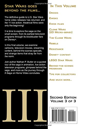 A Saga on Home Video, Vol. 3: A Fan's Guide to U.S. Star Wars Home Video Releases