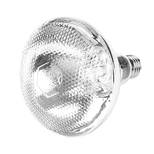 Eboxer Livestock Heat Lamp, 175W Sunlight Lamp Heating Light Bulb for Reptile Snake Piglet, etc (175W)