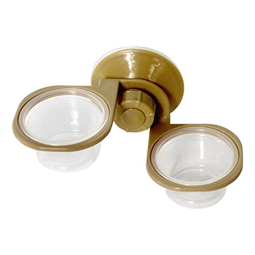 Amphibian Reptile Food Bowl Pets Suction Cup Worm Terrarium Water Dish Mealworms Bowls Feeders for Bearded Gecko