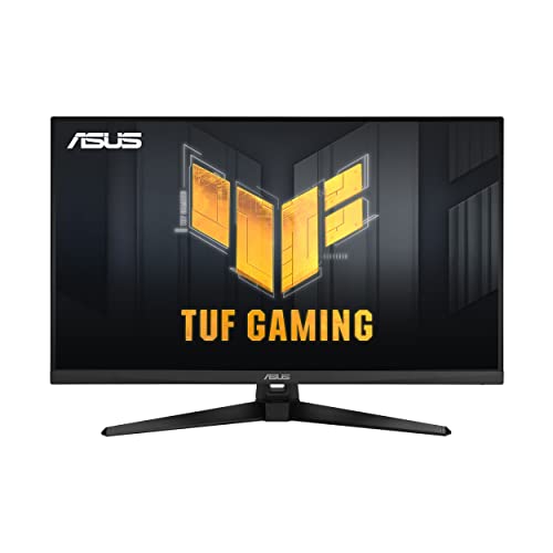 ASUS TUF Gaming 31.5” 1440P HDR Monitor (VG32AQA1A) - QHD (2560 x 1440), 170Hz, 1ms, Extreme Low Motion Blur, FreeSync Premium, DisplayPort, HDMI, HDR-10, Shadow Boost, VESA Wall Mountable,Black