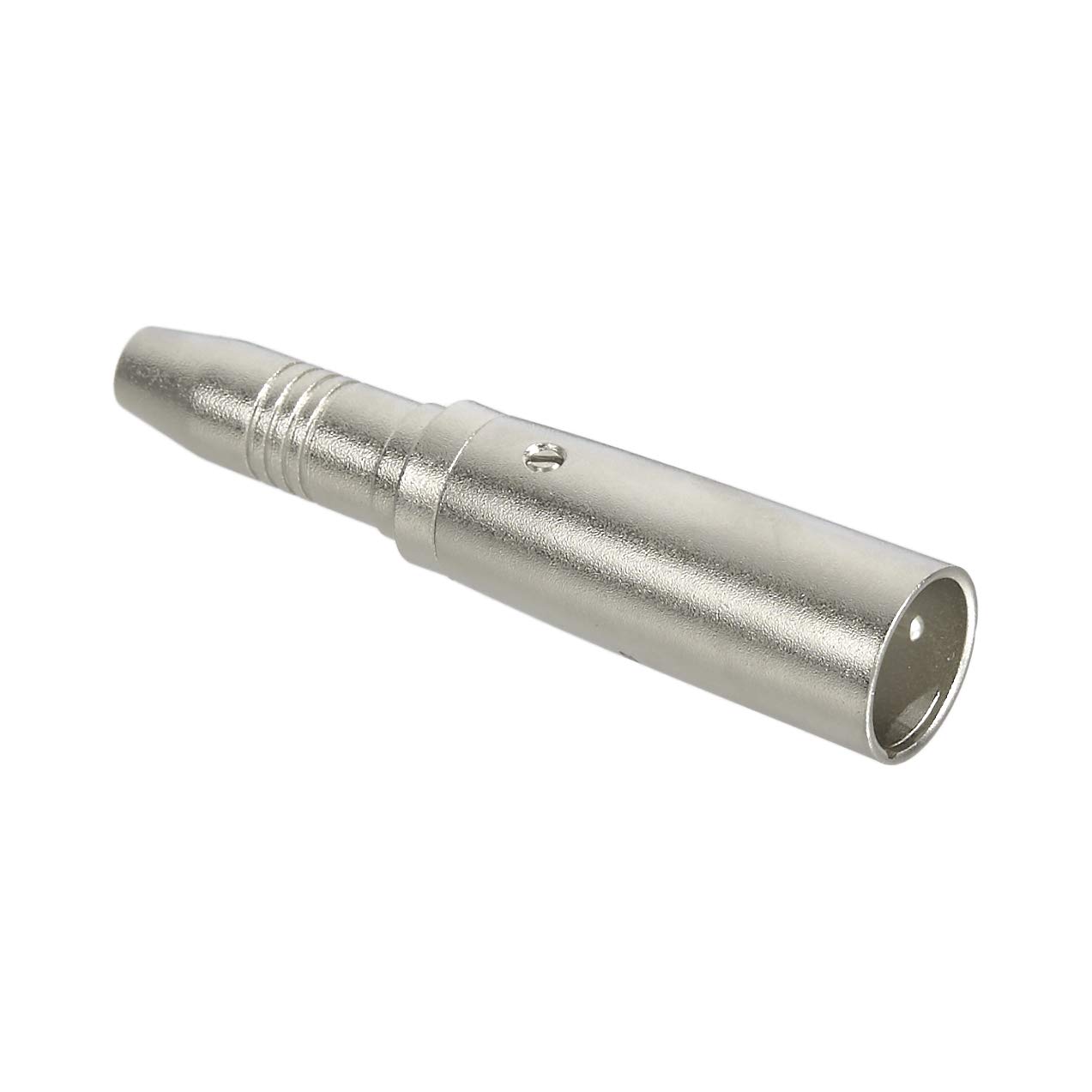 Amazon Basics XLR Male to 1/4 Inch TRS Adapter, silver
