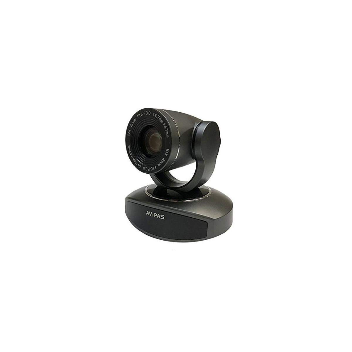 AVIPAS AV-1081G 10x HDMI PTZ Camera with IP Live Streaming - Dark Grey