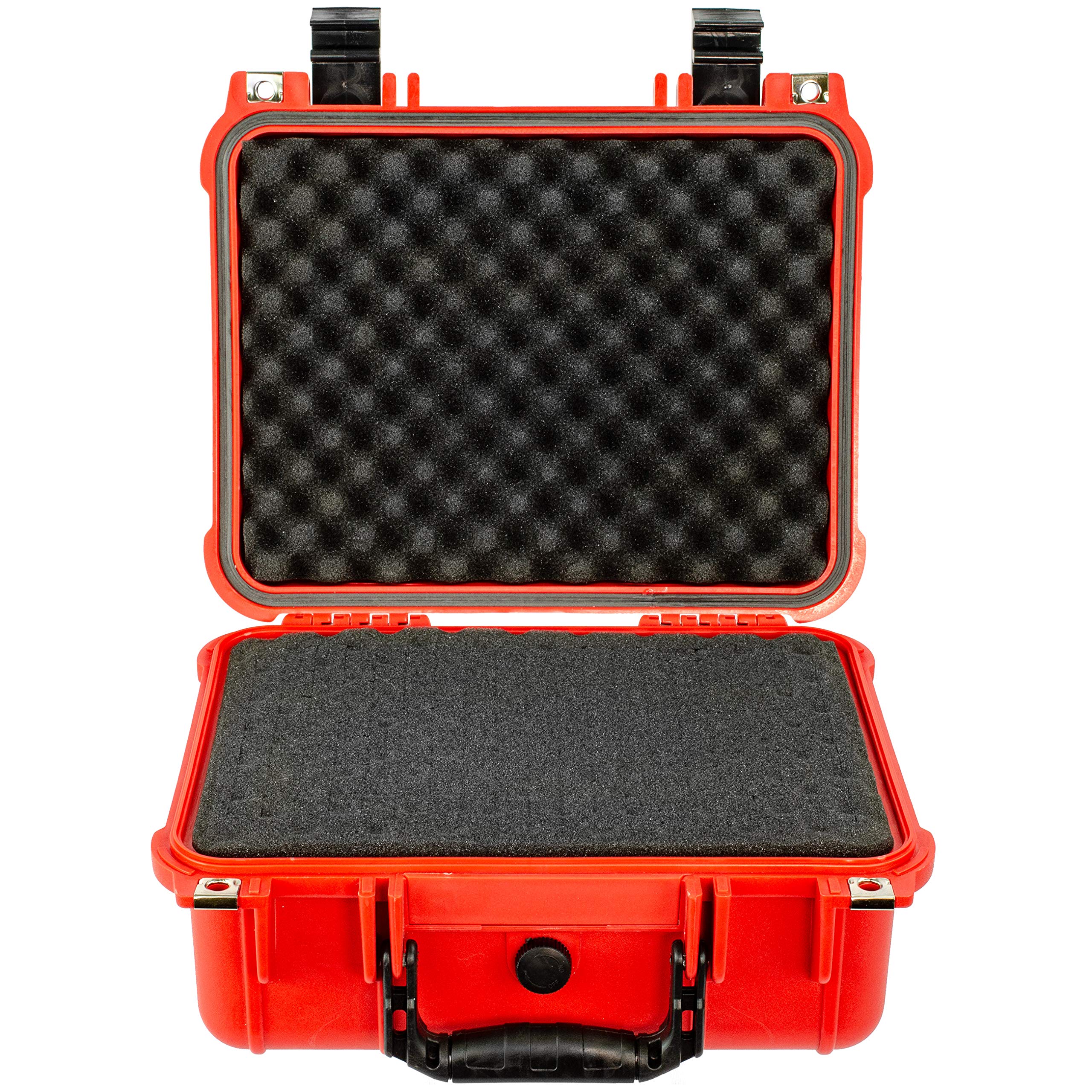Eylar Protective Hard Camera Case Water & Shock Proof w/Foam TSA Approved 13.37 Inch 11.62 Inch 6 Inch Red