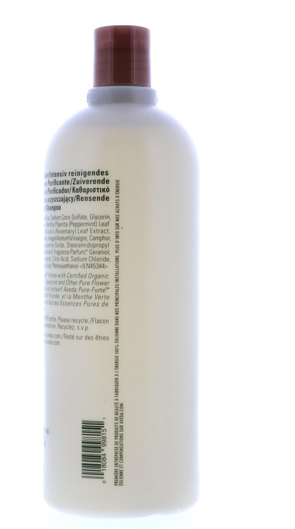 Aveda Shampoo Bottles, rosemary mint 33.8 Fl Oz