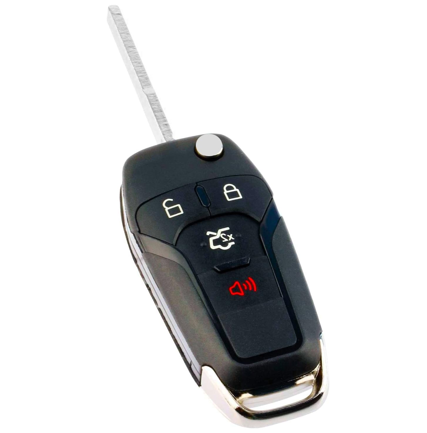 2013 to 2016 Ford Fusion Key Fob Cover:No Chip No Battery Fit for Ford Fusion Keyless Remote Case Replacement 2013 2014 2015 2016 | Just a Empty Shell | n5fa08taa 164r7986