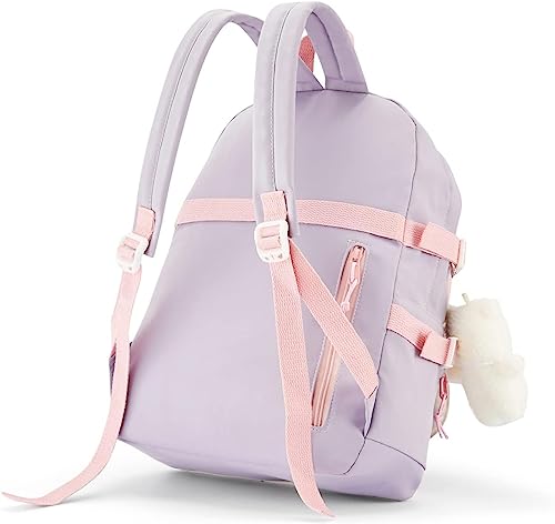 Aesthetic Cute Kawaii Backpack with Kawaii Pin and Pendants Accessories, Mochilas Para Ninas Bookbag Waterproof Nylon Material | Durable & Adorable 17"
