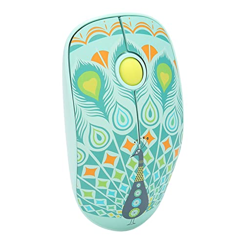 2.4GHz Wireless Mouse Cute Computer Mouse, Silent Cordless USB Mouse Wireless Optical Computer Mouse, 1500DPI, Automatically Sleep, for PC Laptop Notebook Kids Girl Gift