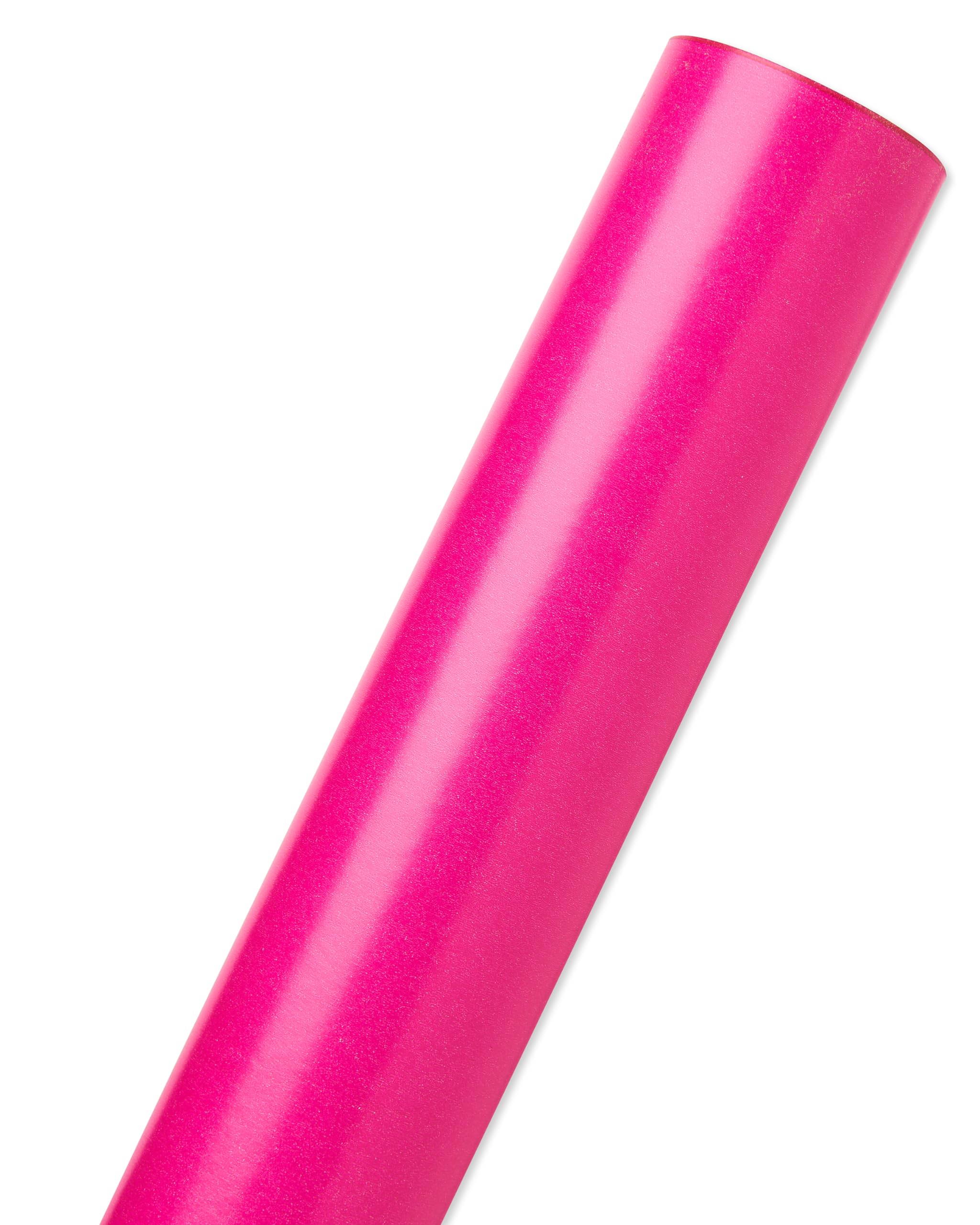 American Greetings Reversible Wrapping Paper Jumbo Roll for Graduation, Birthdays and All Occasions, Pink and Chevron (1 Roll, 175 sq. ft.)
