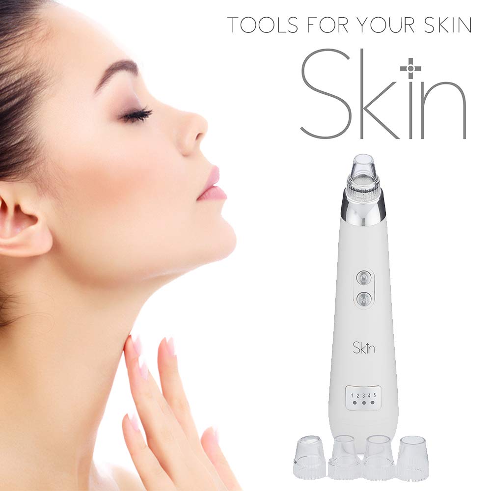 Blackhead Remover Pore Vacuum Cleaner - Pore and Face Cleaner Facial Electric Acne Extractor Kit USB Rechargeable Blackhead Suction Tool by Penelope SkinCare