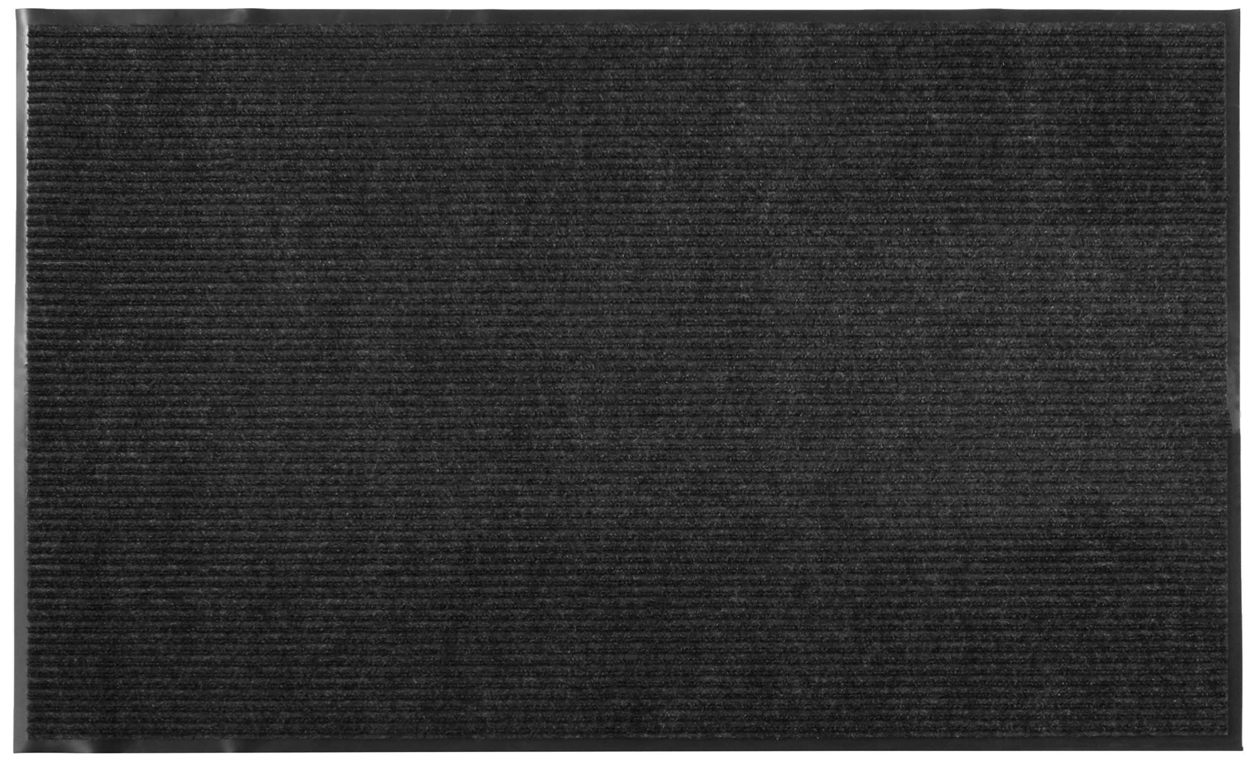 Apache Mills Utility Mats 60-043-1902-3x5 36X60 Rib Onyx Door Mat, 3 X 5-Feet, Pepper