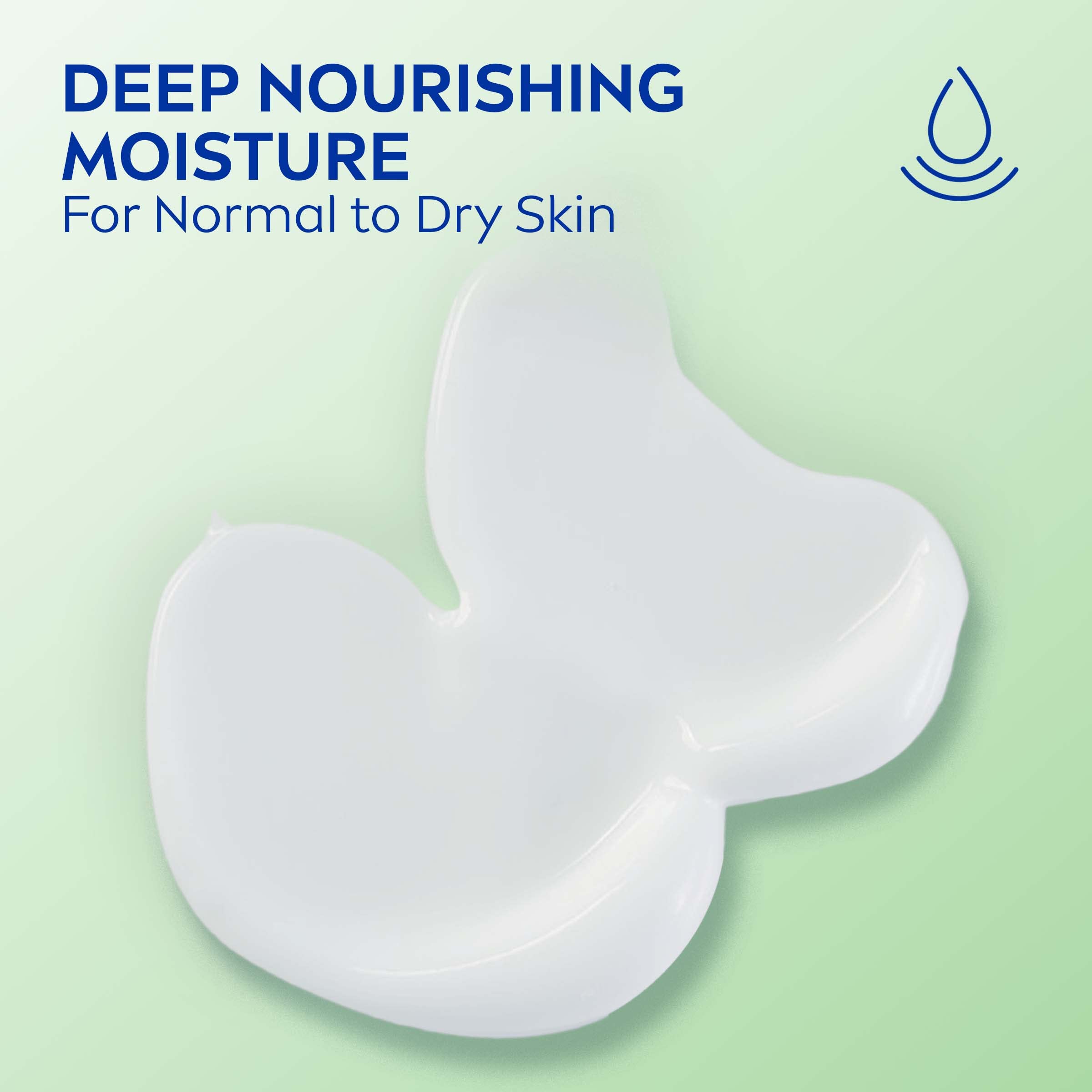 NIVEA Breathable Nourishing Body Lotion Fresh Fusion, Body Lotion for Dry Skin, 13.5 Fl Oz Pump Bottle