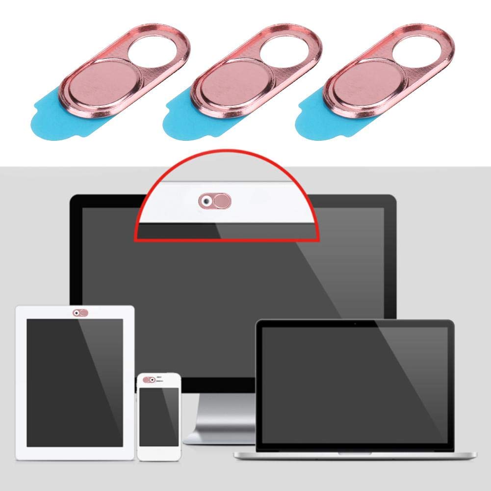 Romantic Valentine's Day Webcam Cover, Webcam Protect Sticker, Security Comfort Fine Structure for Phone Smartphone Len Phone Camera Mobile Phone(Pink)