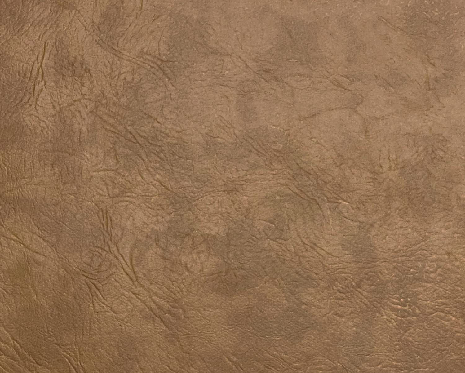 A-Express Grained Faux Leather Fabric - Synthetic Leather - 54" Wide by The Yard Vinyl Pleather PU Material - Upholstery Fabric for Car, DIY Craft Leatherette Sheets - 1/2 Yard 54" x 18" Light Brown
