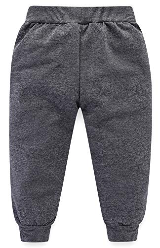 BOMDEALS Cute Valentines Sweatsuit for Toddler Boys - Kids Cartoon Pentacle Dinosaur Printed Long Sleeve Top Pants Outfits(Navy,110,315)