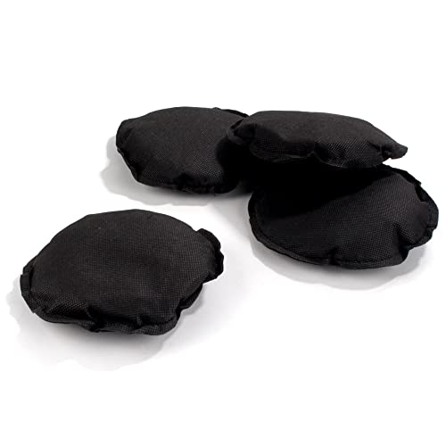 BambooMN Activated Moso Bamboo Charcoal Air Purifier Deodorizer Freshener Odor Absorber Carbon Filters, 4 Pieces Black
