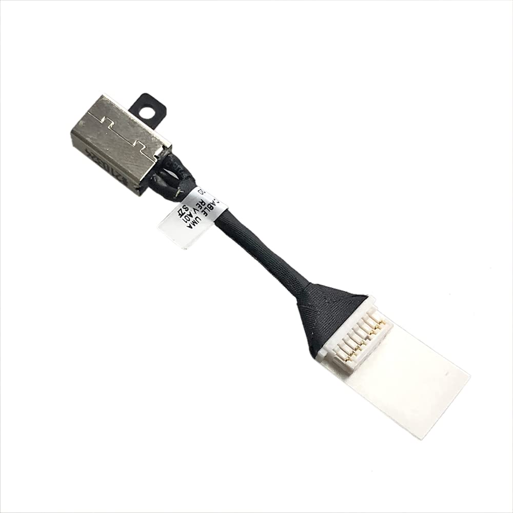 Zahara DC Power Jack Cable Harness Charging Port Connector Socket Plug for DELL Latitude 3410 14" (I5-10210U) 3412 3510 15.6" (I3-10110U) E3410 E3412 E3510 P101F001 7DM5H CN-07DM5H 450.0KD0C.0041