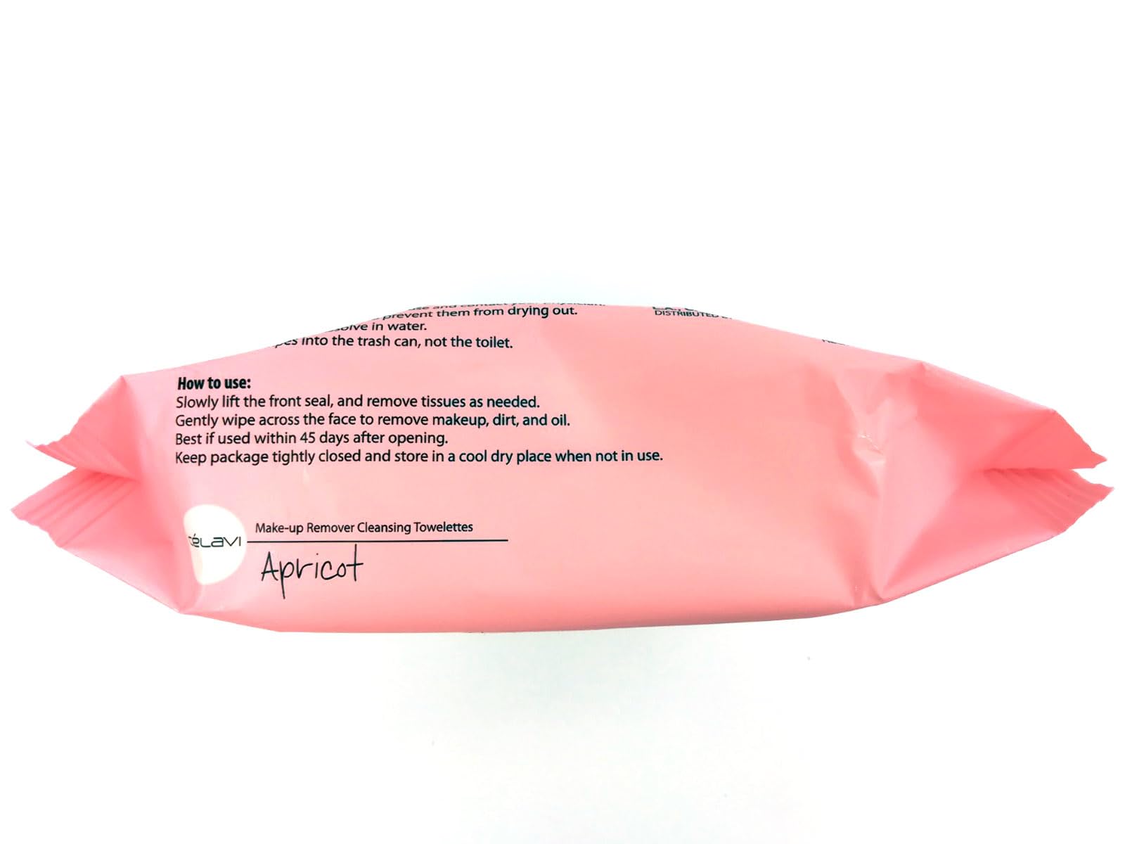 Celavi Makeup Remover Cleansing Wipes Removing Towelettes 2 Packs - 60 Sheets (Collagen)