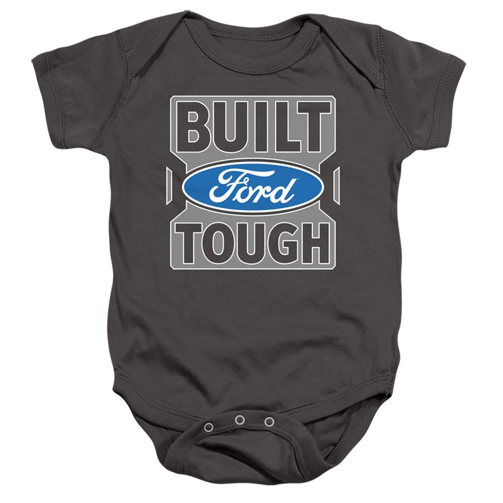 Ford Trucks Built Ford Tough Unisex Infant Snap Suit for Baby Boys and Girls, Medium (12 months)