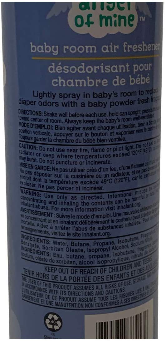 Angel of Mine Baby Room Air Freshener - (3 Pack) 6.5 Oz Each