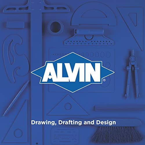 ALVIN Clear Grid Scale G45, Measuring Tool and Pattern Making Scale, Multipurpose for Design, Drafting, Art, and More, Great for Students and Professionals - 18 Inches
