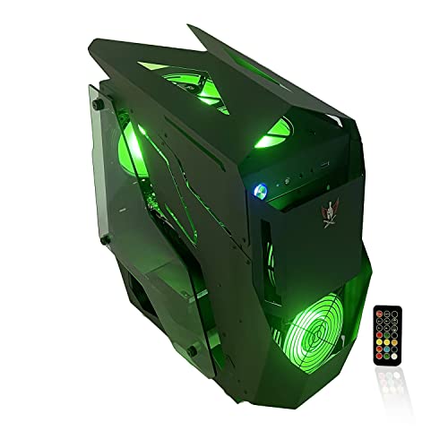 Alarco Gaming PC Desktop Computer Intel i5 3.10GHz,8GB Ram,512 GB SSD,Windows 10 pro,WiFi Ready,Video Card Nvidia GTX 650 1GB, 5 RGB Fans with Remote