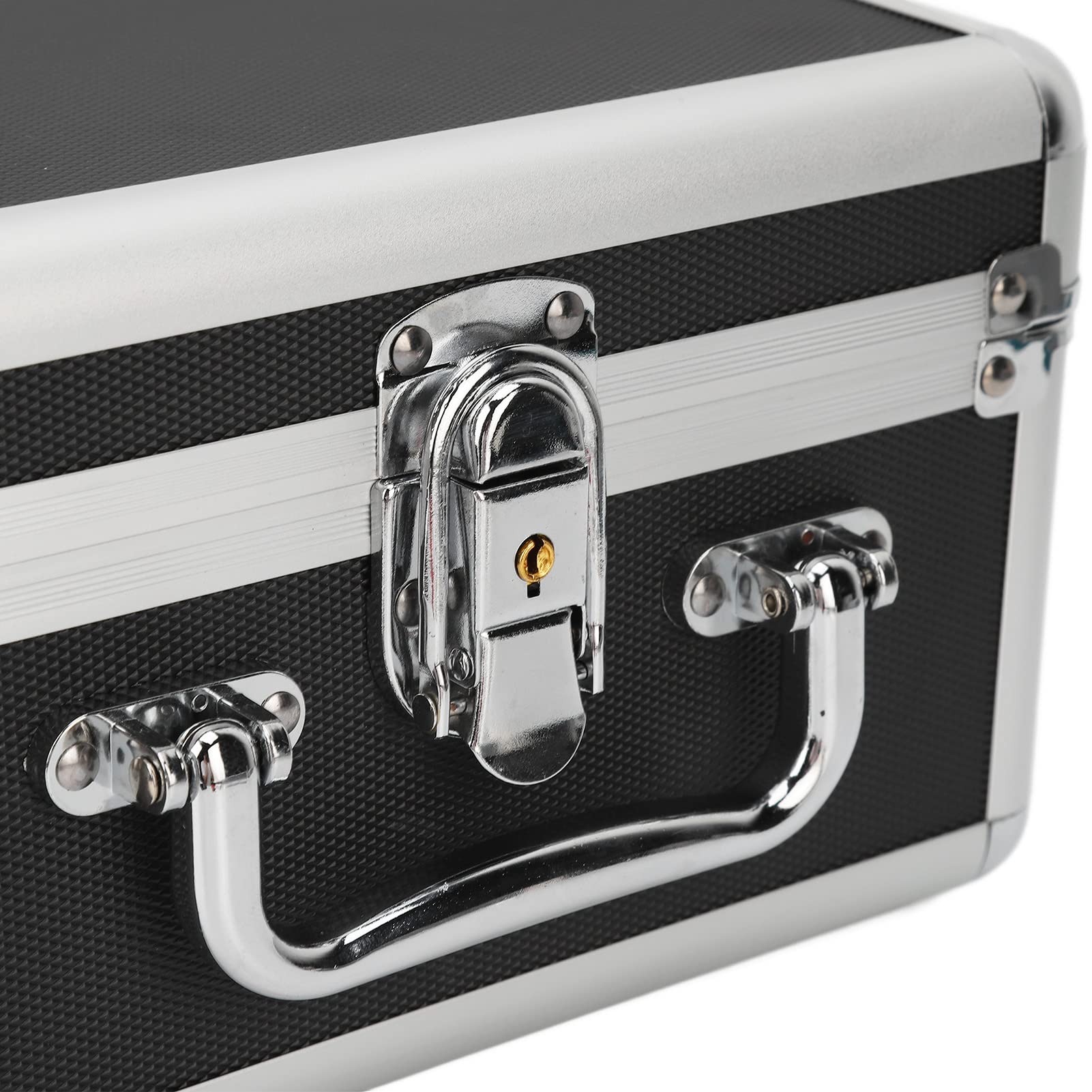 20 Bays Double Protection Hard Drive Protection Box with Security Lock,2.5in Handle HDD Storage Box Suitcase,Fit for Internal Hard Drive