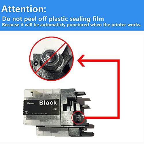 LCL Compatible Ink Cartridge Replacement for Brother LC71 LC75 LC71BK LC75BK LC71C LC75C LC71M LC75M LC71Y LC75Y High Yield MFC-J6910CDW J6710CDW J5910CDW J825N J955DN J955DWN (20-Pack 8Bk4C4M4Y)
