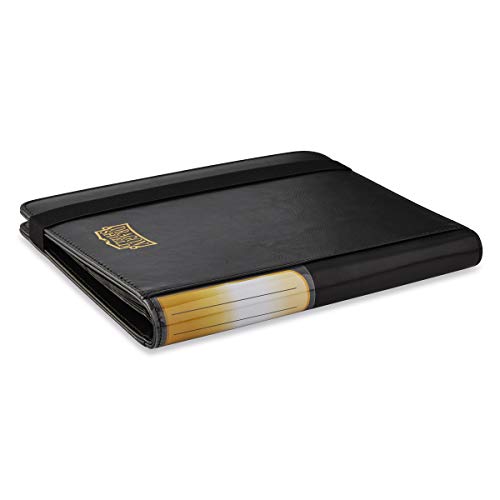 Arcane Tinman Dragon Shield Card Binder – 4 Pocket (Sideload) Portfolio Black - Trading Cards – Card Games - Compatible with Pokemon Yugioh Magic The Gathering MTG TCG OCG & Hockey Cards, (AT-36002)