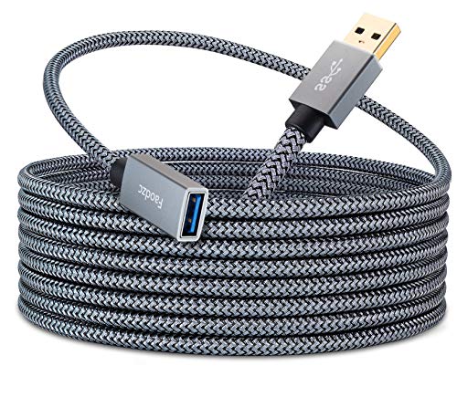 Faodzc USB 3.0 Extension Cable 20 ft,Long USB Extension Cable Type A Male to A Female 5Gbps Data Transfer Compatible with Keyboard,USB Flash Drive,Playstation,Mouse,Hard Drive and More